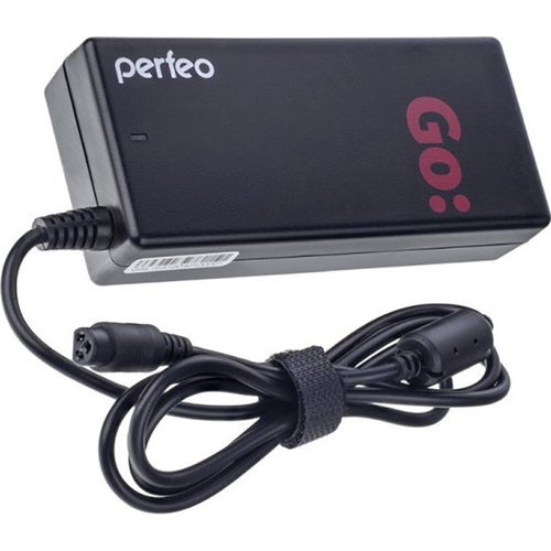 Универсальный блок питания (зарядное устройство) для ноутбуков PERFEO GO, LENOVO 90W ULA-90L (черный)