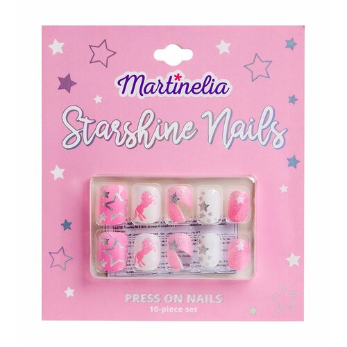 Детский набор накладных ногтей Martinelia Unicorn Starshine Nails