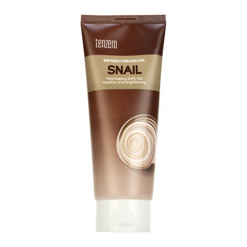 Пилинг-гель скатка для лица и тела с Муцином королевской улитки TENZERO Refresh Peeling Gel Snail 180 ml