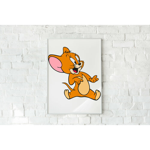 ПлакатДжерри/Том и Джерри/The Tom and Jerry/ Плакат на стену 33х48 см / Постер формата А3+