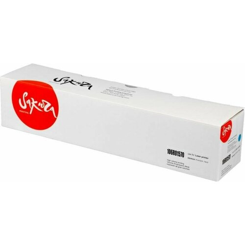 Картридж SAKURA 106R01570 для Xerox Phaser 7800, голубой, 17200 к.