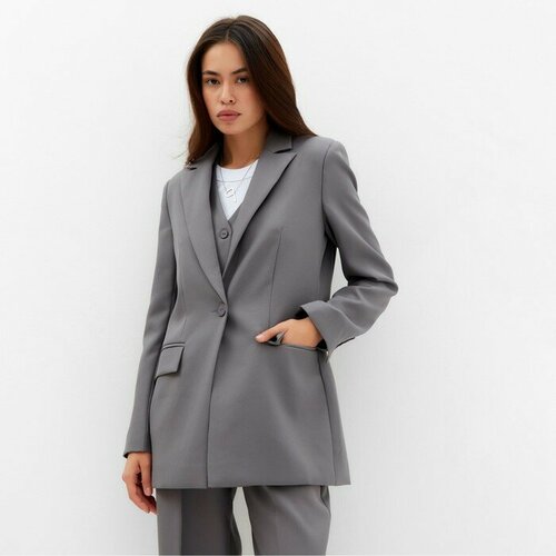 Пиджак Сима-ленд, размер 46, серый