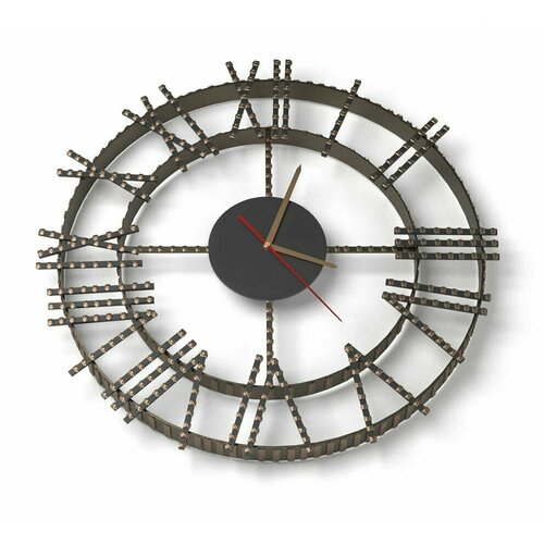 Часы кованые Везувий 1B