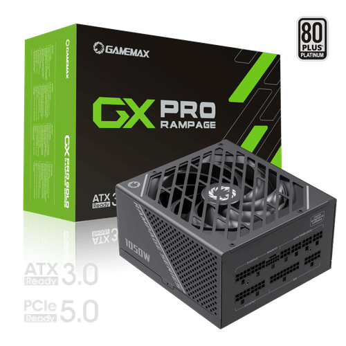 Блок питания ATX 1050W GameMax GX-1050 PRO Black