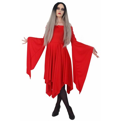 Карнавальное Платье женское на Хэллоуин Дьяволица Вампирша Ведьма