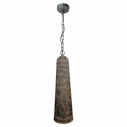 Потолочный светильник Lussole Selma LSP-9502, E27, 60 Вт, кол-во ламп: 1 шт., цвет: коричневый