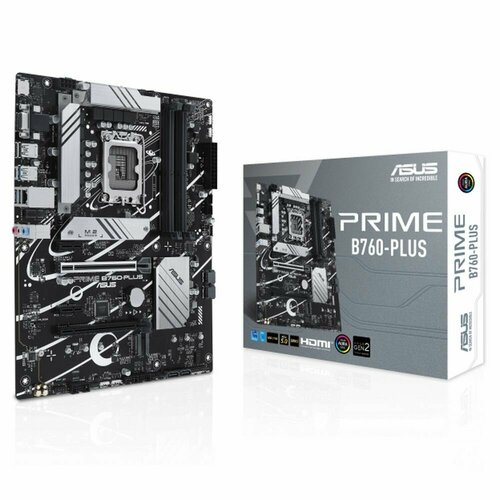 Материнская плата ASUS PRIME B760-PLUS LGA1700, B760, ATX