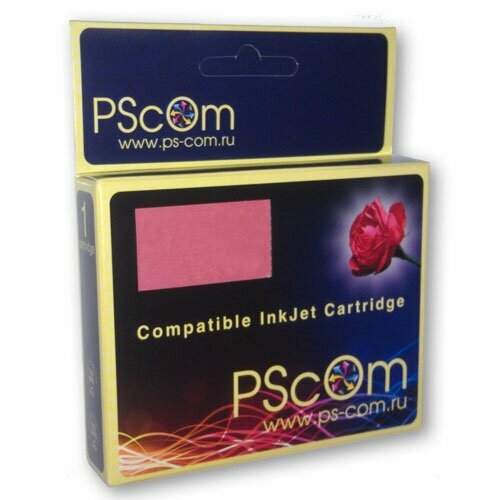 Картридж Ps-Com голубой (cyan) совместимый с Epson T0922, объем 8 мл.