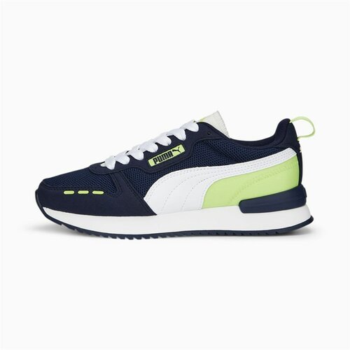 Кроссовки PUMA R78 Jr, размер 3,5 UK, синий, белый