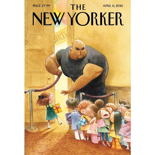 Плакат, постер на бумаге The New Yorker (April 6, 2015). Размер 21 х 30 см