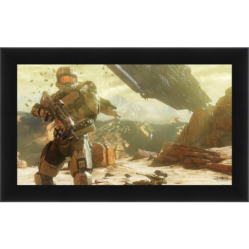Плакат, постер на бумаге Halo 4. Размер 21 х 30 см