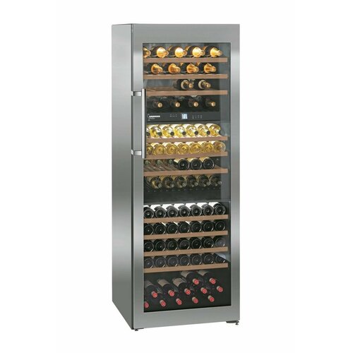 Холодильник Liebherr Винный шкаф серебристый (однокамерный)