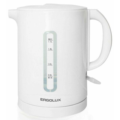 ERGOLUX Чайник электрический ERGOLUX ELX-KH01-C01 белый 1,7л