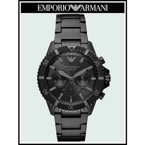Наручные часы EMPORIO ARMANI Diver, черный