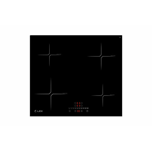 Индукционная варочная панель LEX EVI 640-2, 59 см, цвет черный