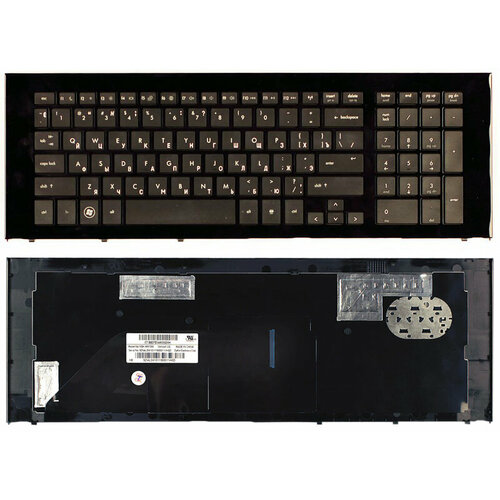 Клавиатура для ноутбука HP 9Z. N4lsw.00R черная с рамкой