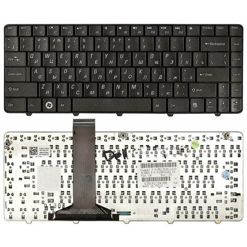 Клавиатура для ноутбука Dell C201011241BI черная