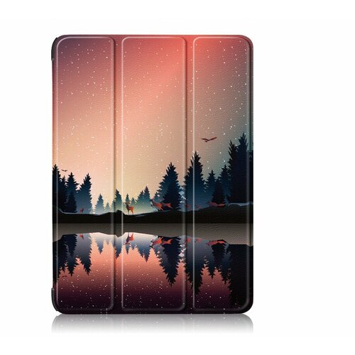 Чехол-обложка футляр MyPads для iPad 10 10.9 2022 (MPQ MQ6K3/U3/W3/M3/J3/V3) тонкий с магнитной застежкой необычный с красивым рисунком
