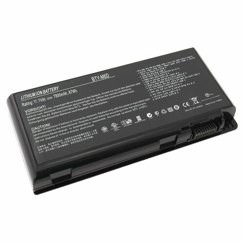 Аккумулятор для ноутбука MSI GT670