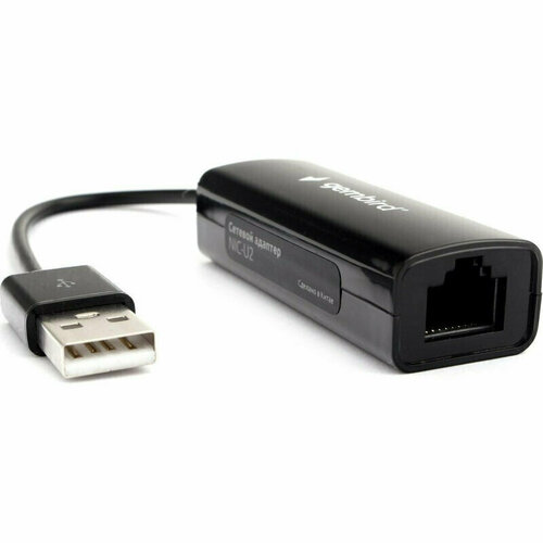 Сетевой адаптер Ethernet USB - RJ45 Gembird NIC-U2, 1606646