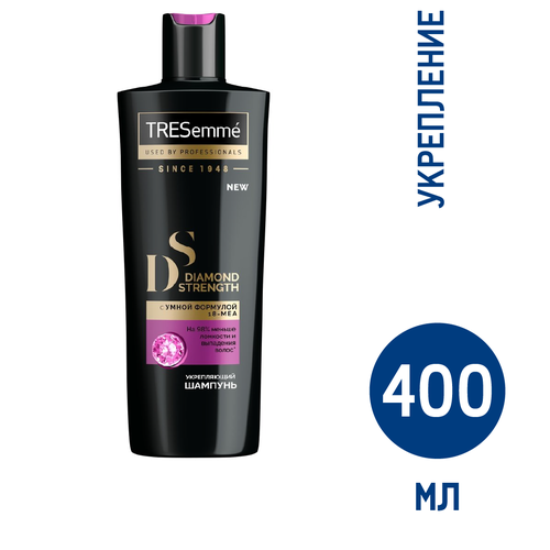 Шампунь Tresemme Diamond Strength укрепляющий с умной формулой 18-МЕА, 400мл