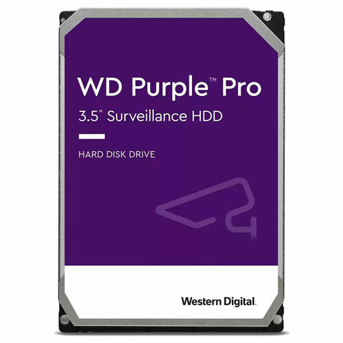Жесткий диск 3.5" 10Tb WesternDigital WD Video Purple Pro WD101PURP, 7200rpm 256Mb SATA3