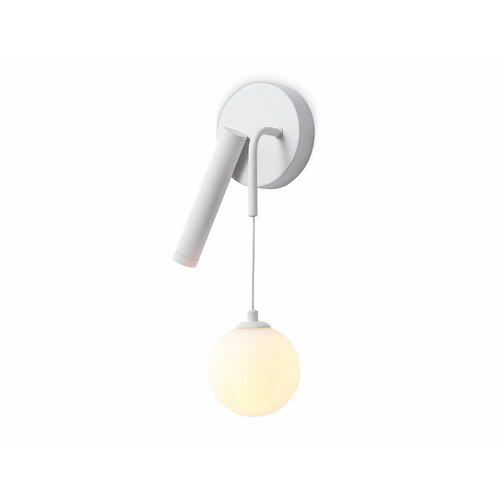 Настенный светильник Ambrella LineTech FL66383, G9, LED, кол-во ламп:2шт, Белый