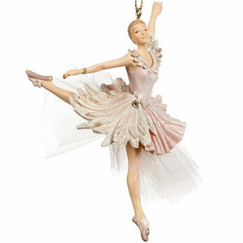 Goodwill Елочная игрушка Балерина Камелия - Воздушные Таланты Салерно 13 см, подвеска D 46121