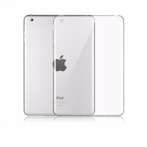 Чехол задняя-панель-накладка-бампер MyPads Tocco для Apple iPad Air (2013) - A1474, A1475, A1476 из мягкого силикона прозрачный