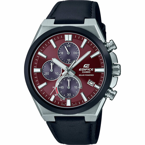 Наручные часы CASIO Edifice EQS-950BL-5A, серебряный, красный