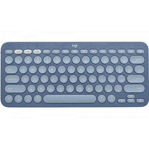Клавиатура офисная Logitech K380 Multi-Device for MAC (голубой)