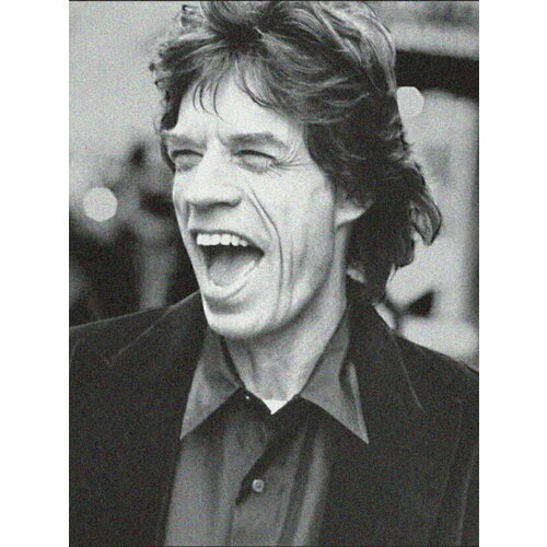 Плакат, постер на бумаге Jagger/Мик Джаггер/музыкальные/поп исполнитель/артист/поп-звезда/группа. Размер 30 х 42 см