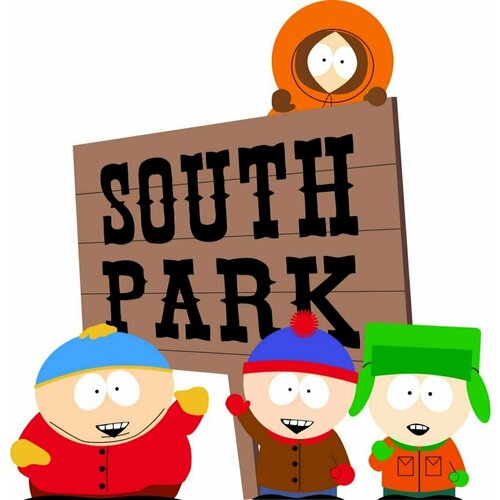 Плакат, постер на бумаге South Park/Южный парк/. Размер 21 х 30 см