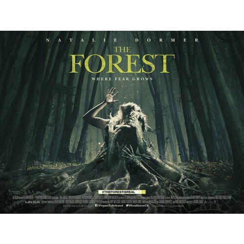 Плакат, постер на холсте The Forest/Лес призраков. Размер 42 х 60 см
