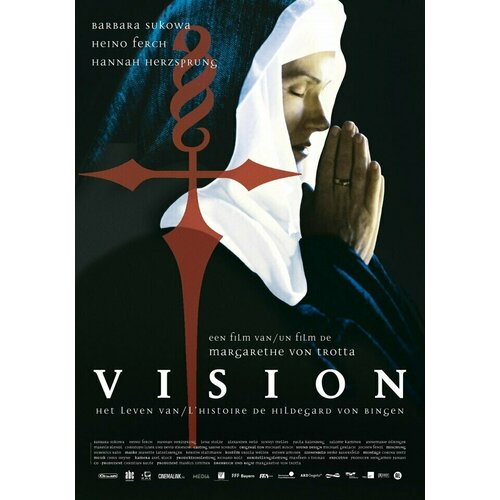 Плакат, постер на холсте Vision/Видения. Размер 21х30 см