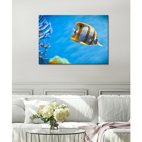 Картина - Тропические рыбы, рыба (1) 30х40