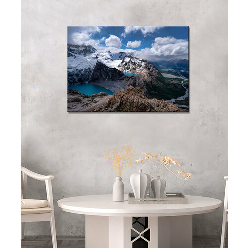 Картина/Картина на холсте для интерьера/Картина на стену/Картина для кухни/ - Гора Фицрой Патагония 4 40х60