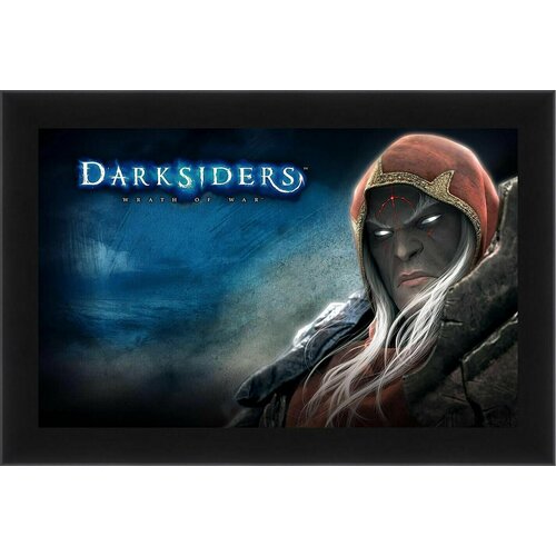 Плакат, постер на холсте Darksiders. Размер 60 х 84 см