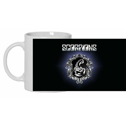 Кружка Scorpions, Скорпионз №3, Кружка-хамелион