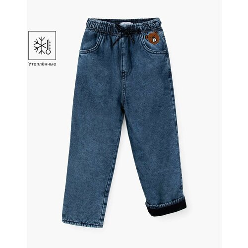 Джинсы  Gloria Jeans, размер 12мес/80, синий