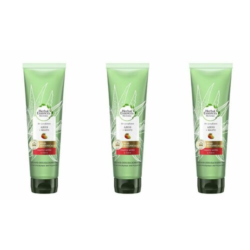 Herbal Essences Бальзам-ополаскиватель Алоэ и Манго, 275 мл, 3 шт