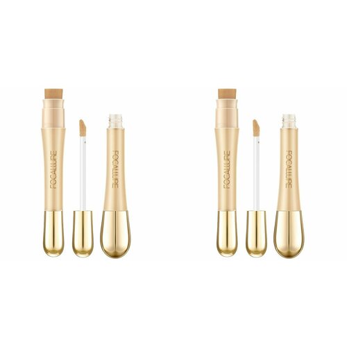 Focallure Консилер с кистью Soft Matte Complete Concealer тон 02, 8 г, 2 уп.