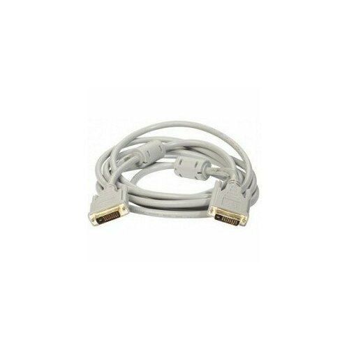 EXEGATE кабели EX191094RUS Кабель DVI dual link 25M-25M 1.8м , 2 фильтра, позолоченные контакты