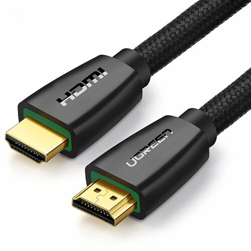 Кабель Ugreen HD118 4K HDMI to HDMI Cable (5 метров) чёрный (40412)
