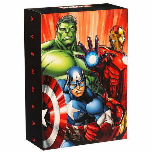 Коробка складная,16 x 23 x 7.5 см Супер-герои", Мстители