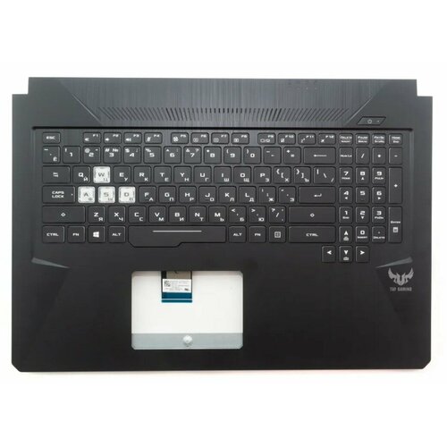 Клавиатура для ноутбука Asus 90NR00Z1-R32RU0 черная c черным топкейсом