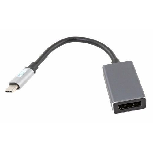 Переходник Type-C - DisplayPort темно-серый (кабель)