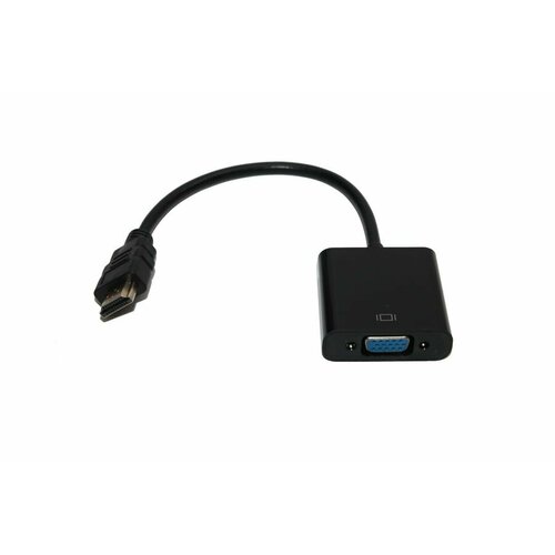 Переходник HDMI - SVGA(G) конвертер гибкий шнур, черный