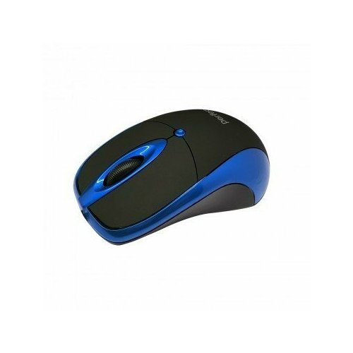 Мышь USB Perfeo ORION (PF-A4792) оптическая, 3кн. 1200dpi, Black/Blue