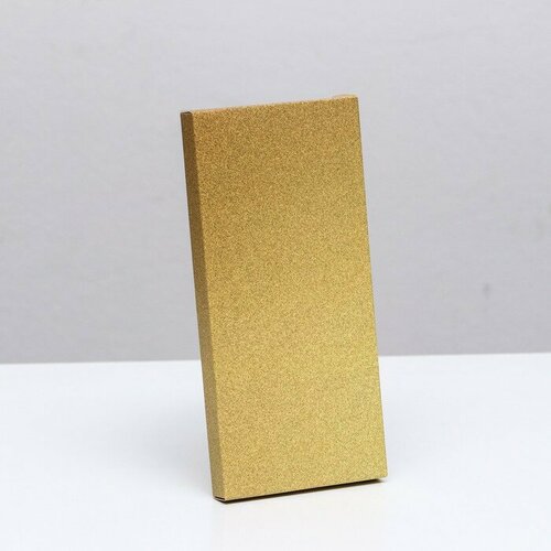 Подарочная коробка под плитку шоколада без окна "Золотая", 17,1 х 8 х 1,4 см(5 шт.)